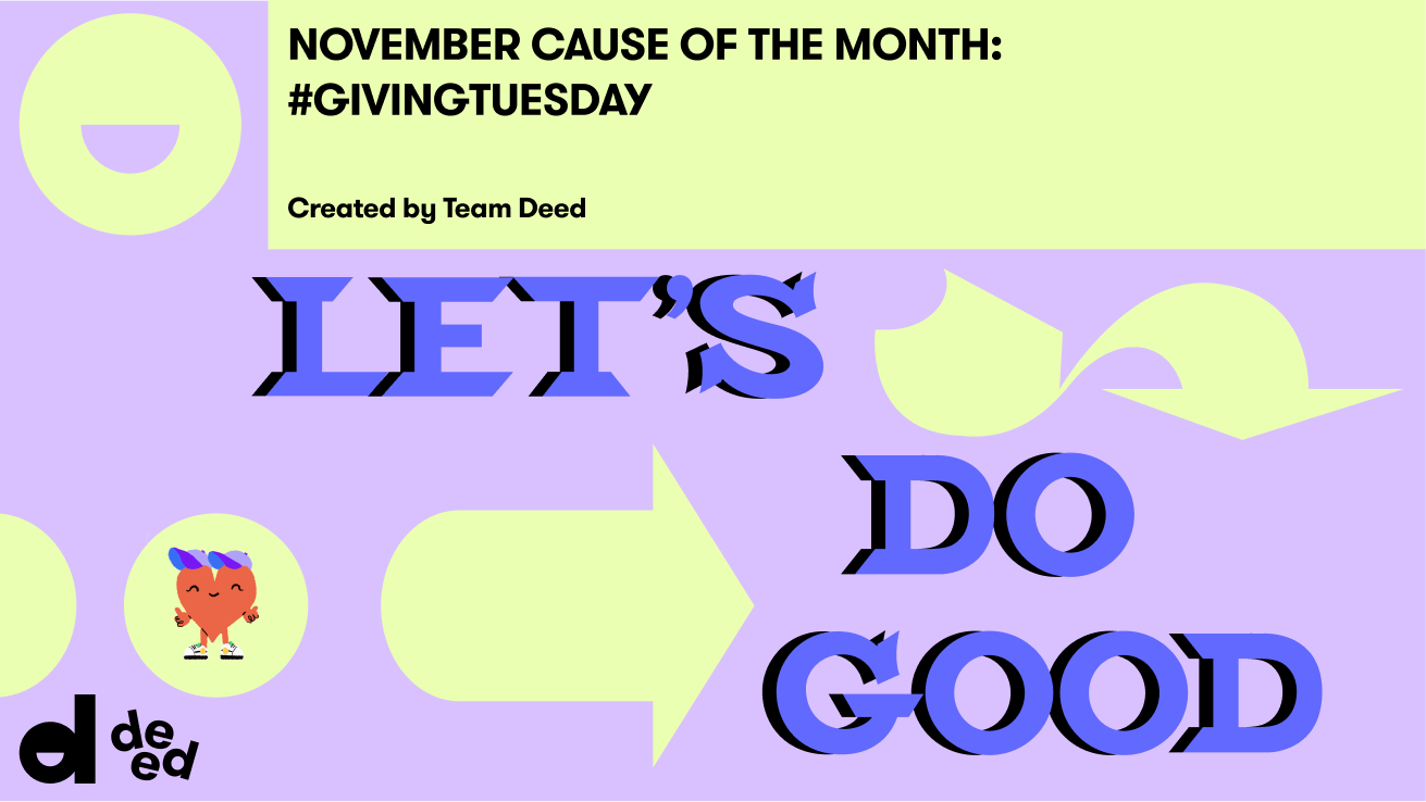 November Cause of the Month: #GivingTuesday 2021